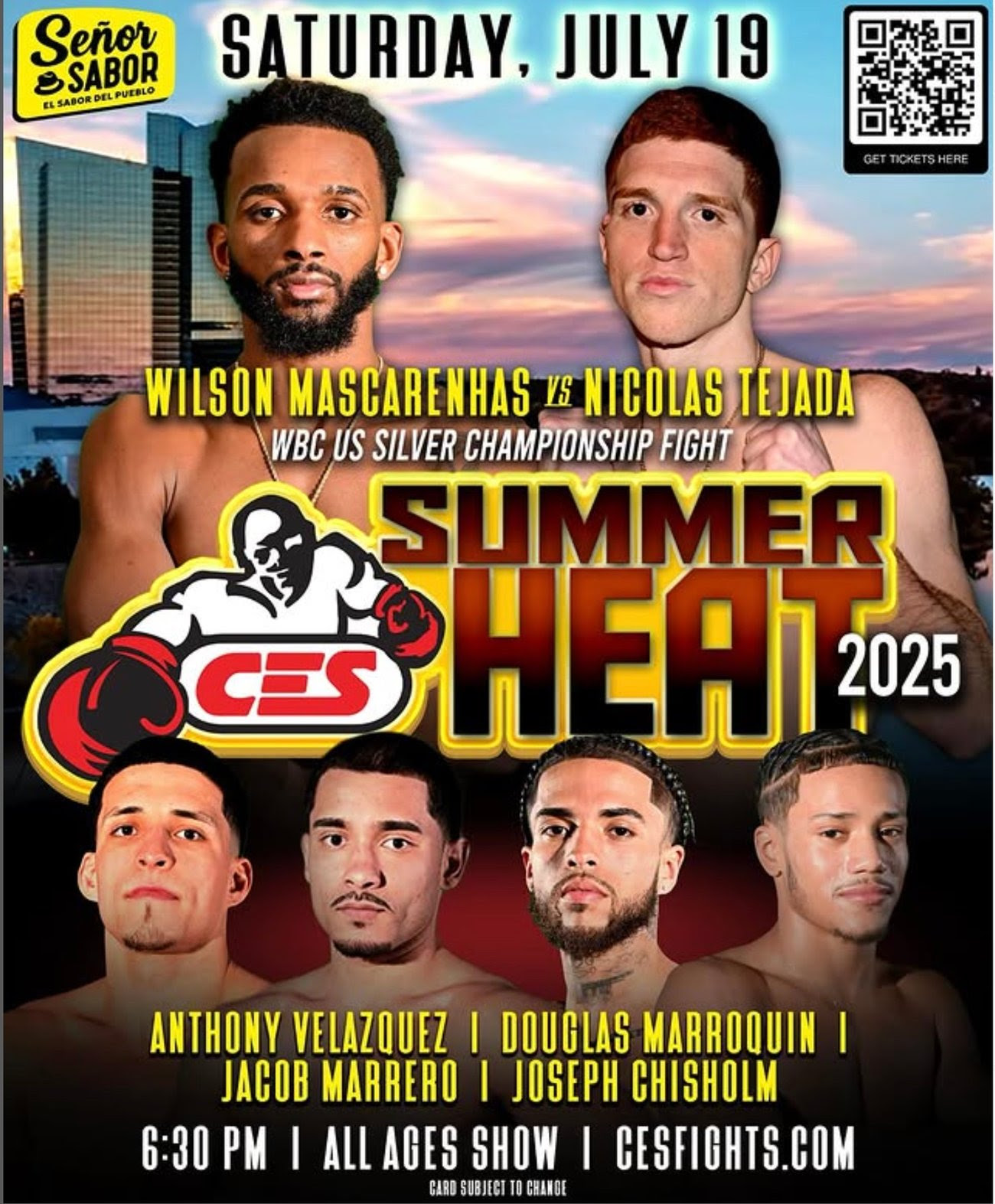 CES Boxing Ignites Summer Heat 2025 with WBC Title Clash, Unbeaten ...