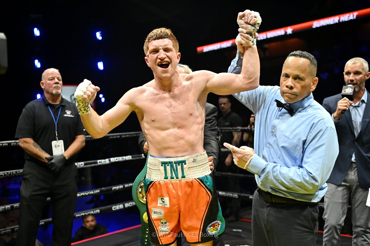 Tejada Captures Title as Fireworks Fly at CES Boxing’s “Summer Heat 2025”